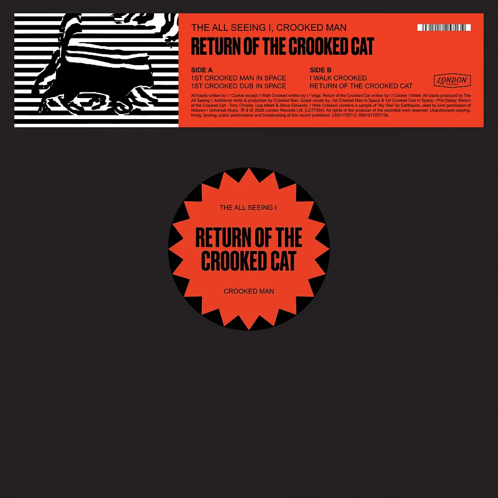 The All Seeing & Crooked Man - Return Of The Crooked Cat Record Store ...